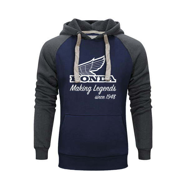 Honda - Making Legends Blue/Grey Hoodie (08AUDKO004GL)